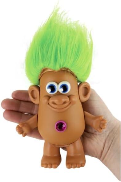 Trolls 4 Inch Poptater Figure | Green Good Luck | Free Shipping