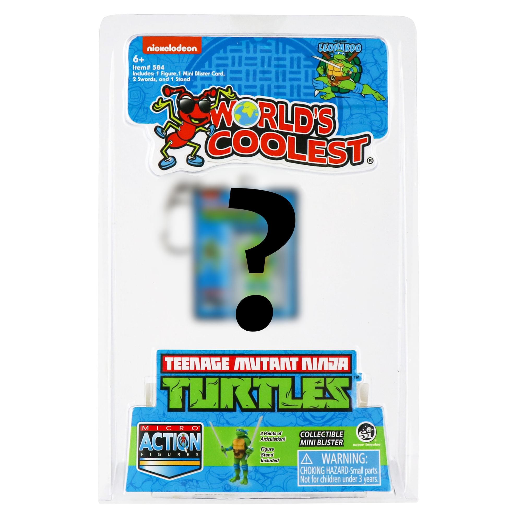 Worlds Smallest TMNT Micro Figure | One Random | Free Shipping
