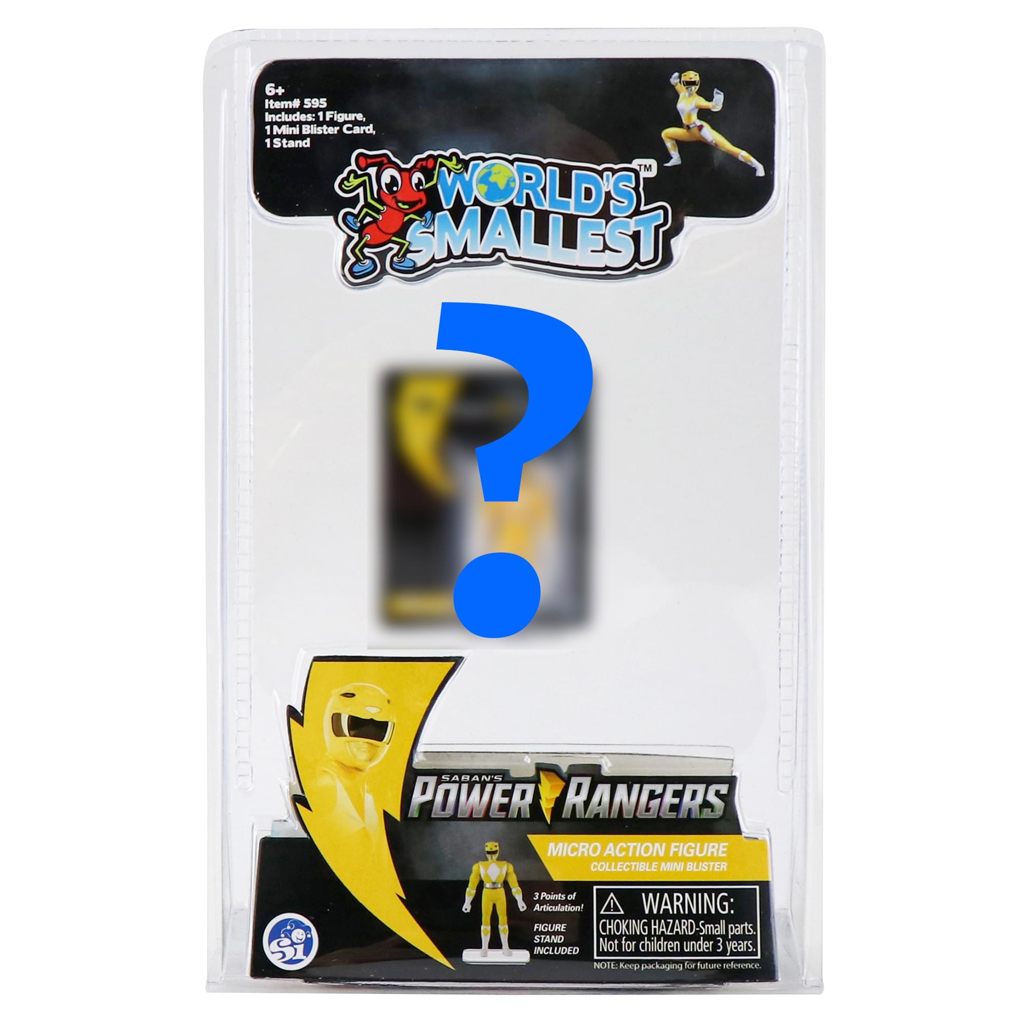 Worlds Smallest Power Rangers Figure | One Random | Free Shipping