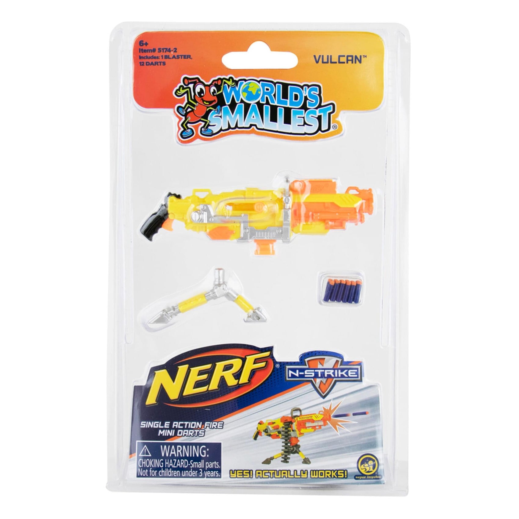 Worlds Smallest Nerf Blaster S2 | Vulcan | Free Shipping