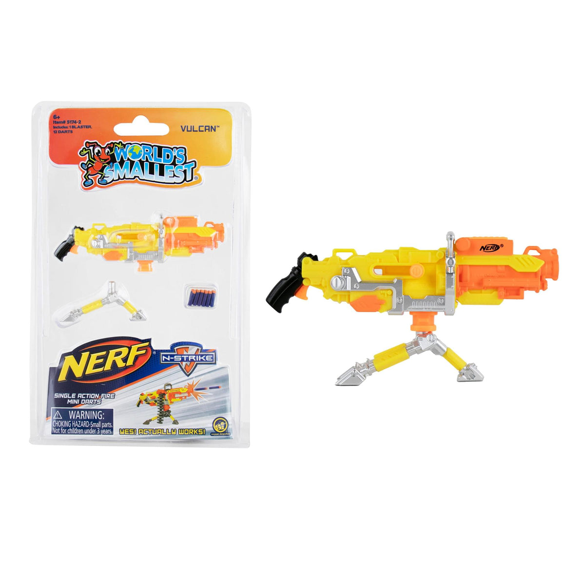 Worlds Smallest Nerf Blaster S2 | Vulcan | Free Shipping