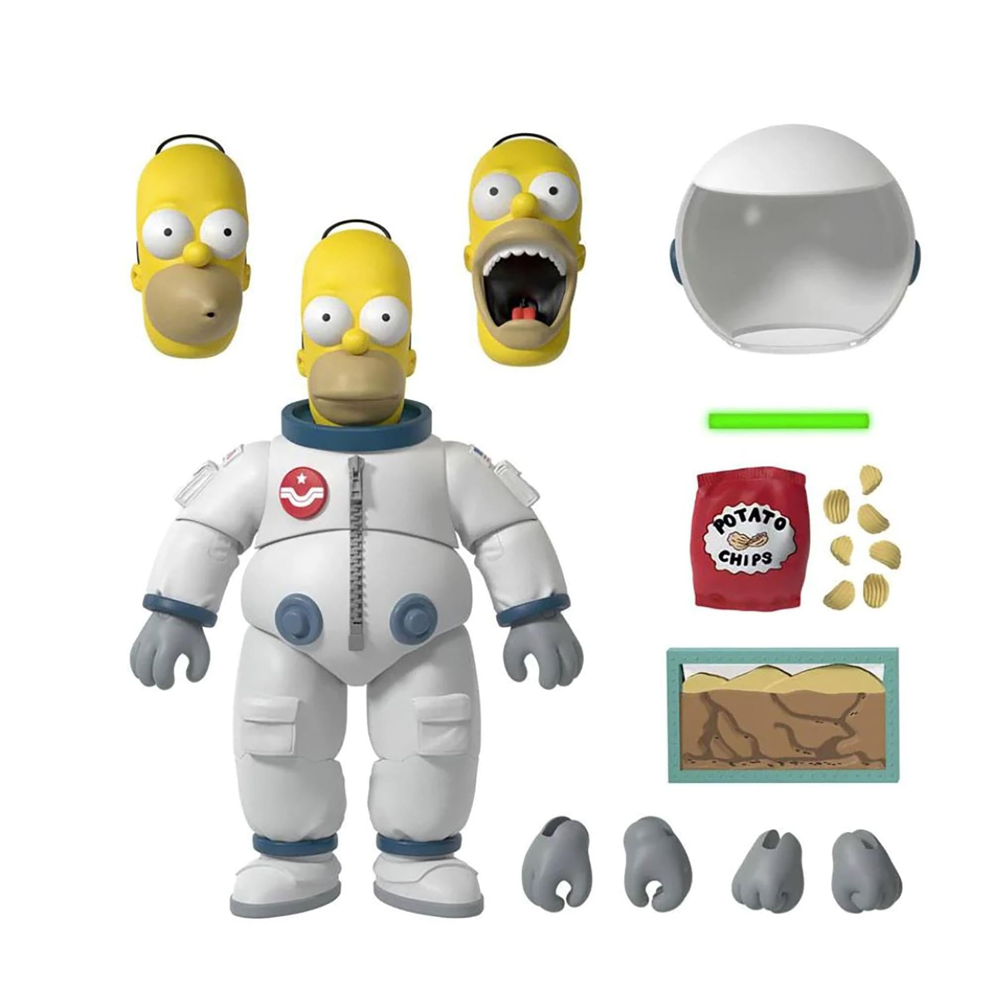 The Simpsons Deep Space Homer 7-Inch Action Figure | Free Shipping