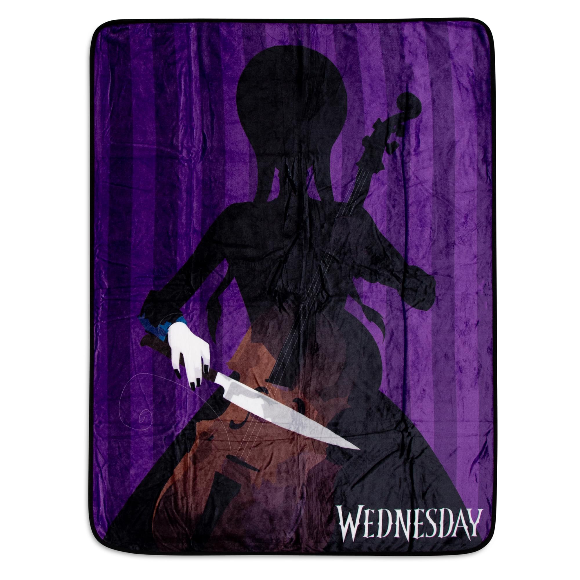 Wednesday Silhouette 45 x 60 Throw Blanket | Free Shipping