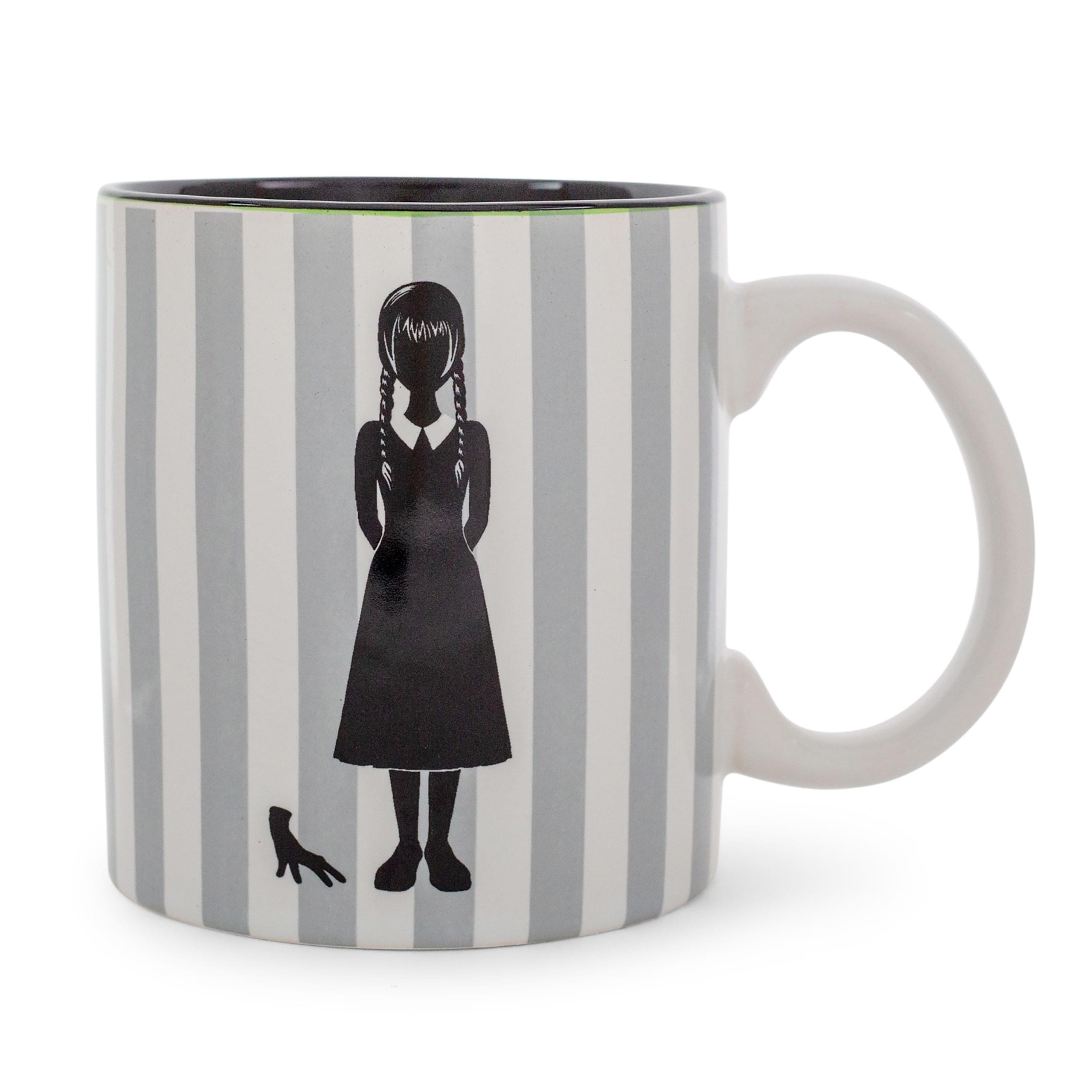 Wednesday Wear Black 20oz White Ceramic Mug | Free Shipping