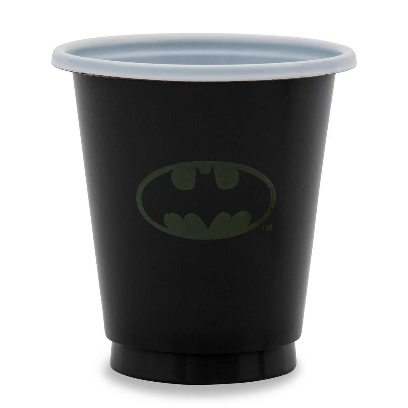 Batman Logo 2oz Disposable Plastic Mini Cups | 20 Pack | Free Shipping