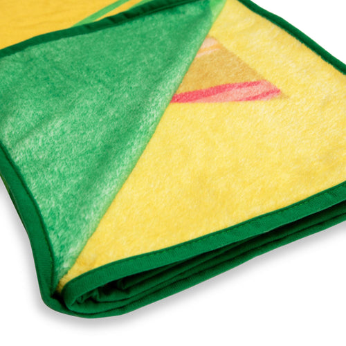 Crayola Box 45 x 60 Inch Raschel Throw Blanket | Free Shipping