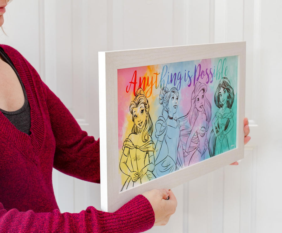 Disney Princess Anything is Possible MDF Wall Art | Free Shipping