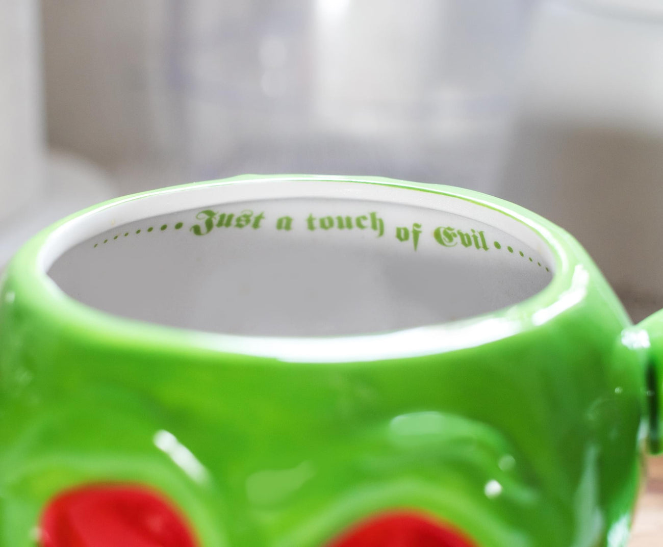 Disney Poison Apple Sculpted 20 Ounce Cermaic Mug | Free Shipping