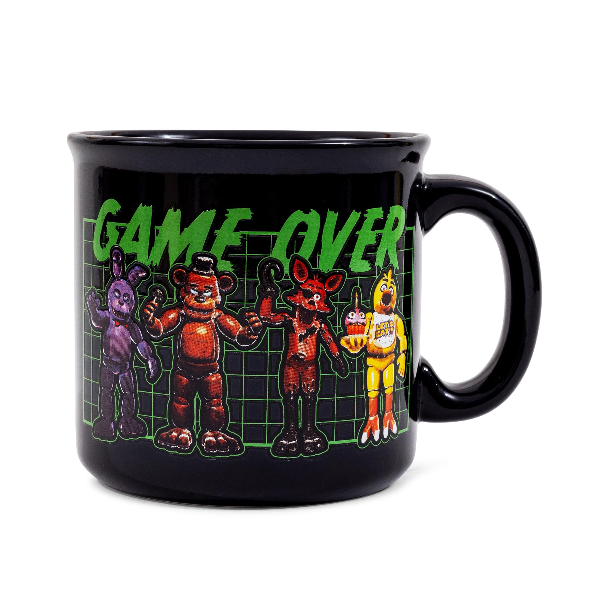 FNAF "Game Over" 20 Ounce Ceramic Camper Mug | Free Shipping