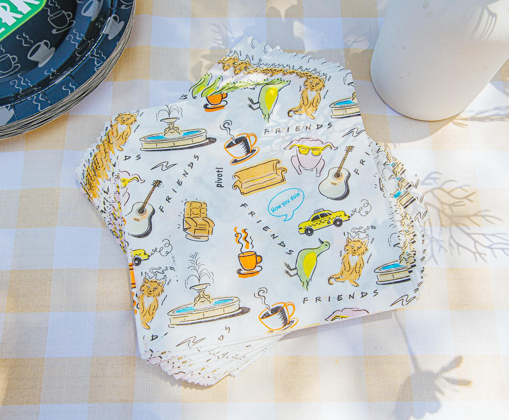 Friends Central Perk Logo 60-Piece Paper Party Pack | Free Shipping