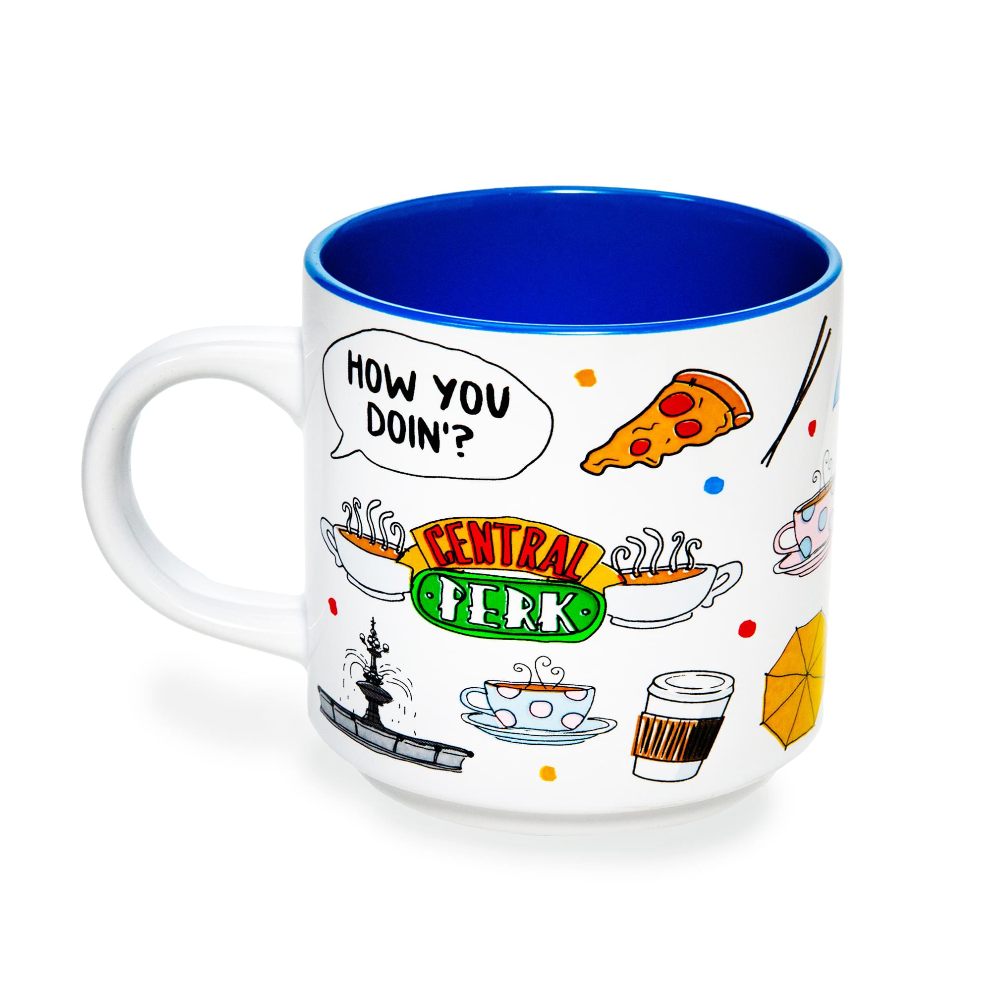 Friends Icons 13oz Ceramic Mug | Free Shipping