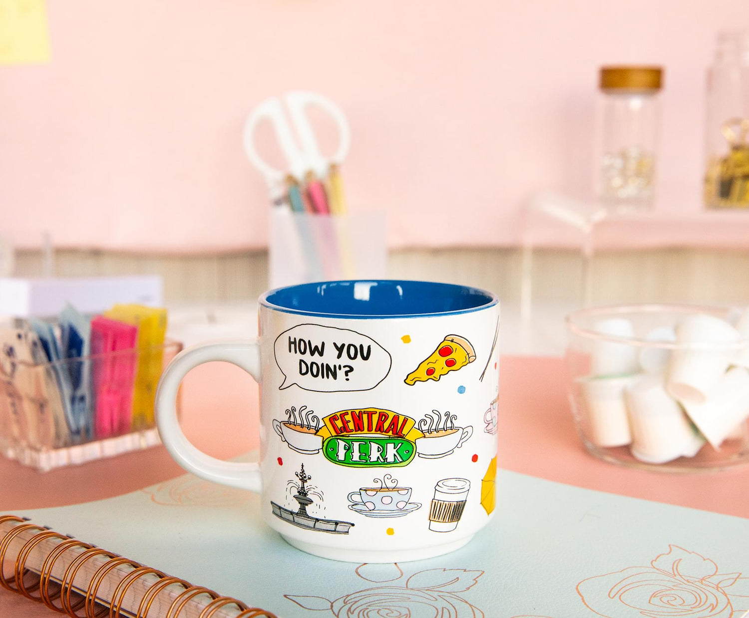 Friends Icons 13oz Ceramic Mug | Free Shipping