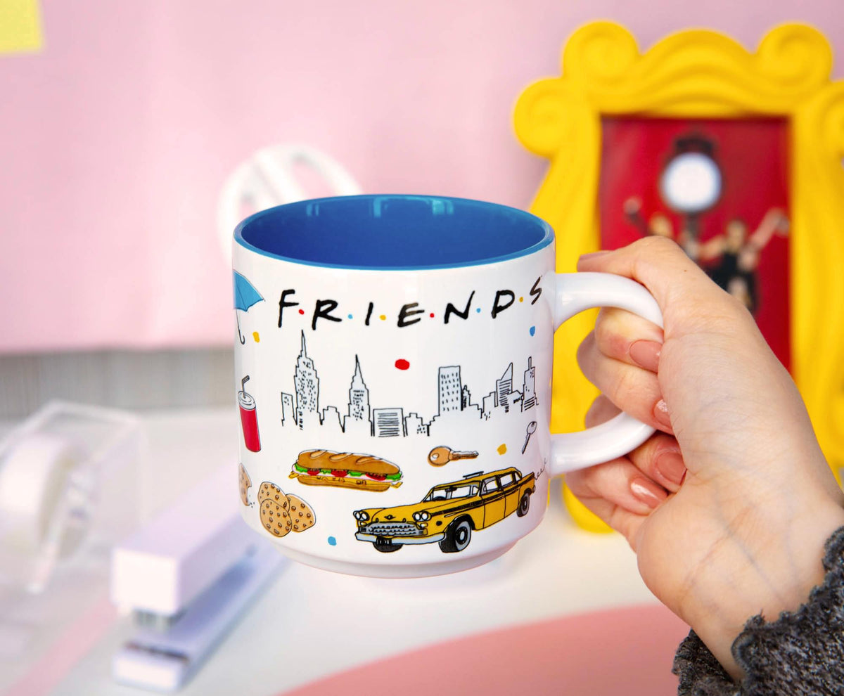 Friends Icons 13oz Ceramic Mug | Free Shipping