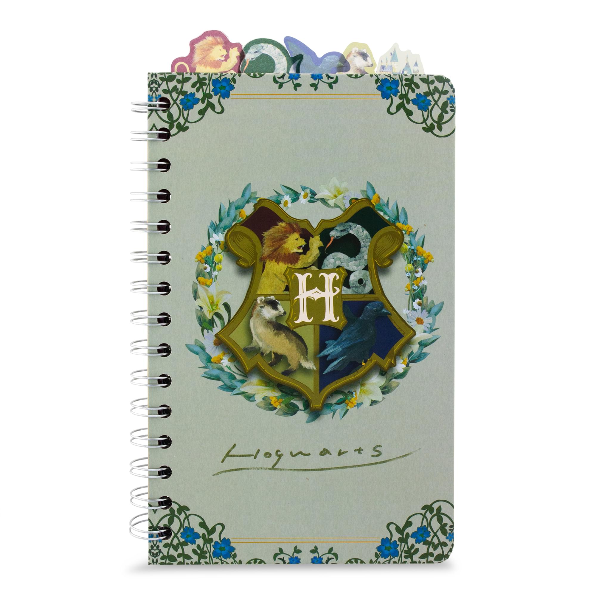 Harry Potter Hogwarts 5-Tab Spiral Notebook | Free Shipping