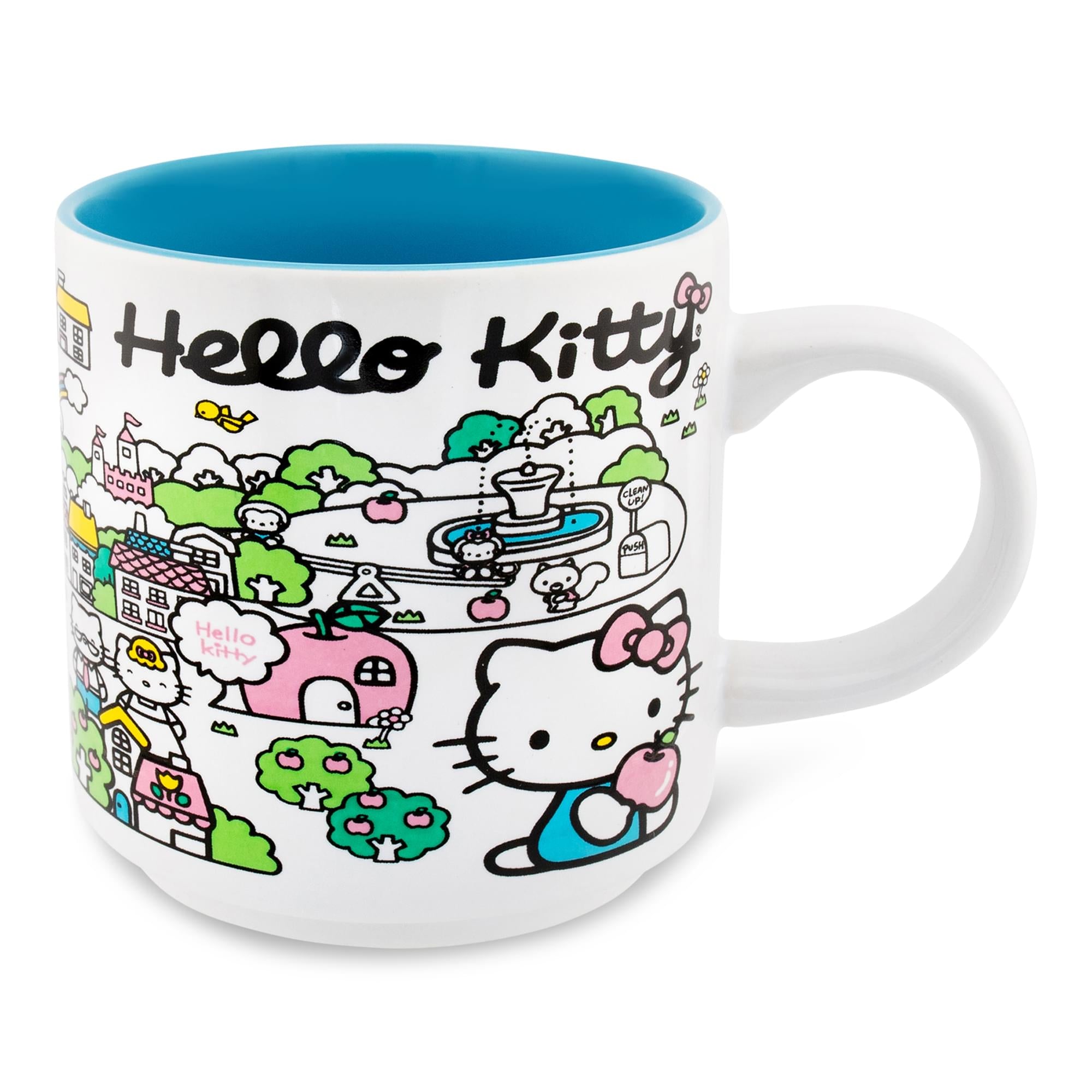 Hello Kitty Adventures Pink 13oz Ceramic Mug | Free Shipping