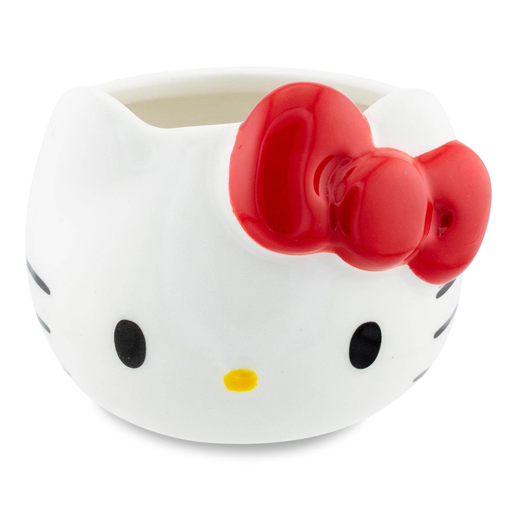 Hello Kitty Kitty Face Red 2.5oz Sculpted Cup | Free Shipping