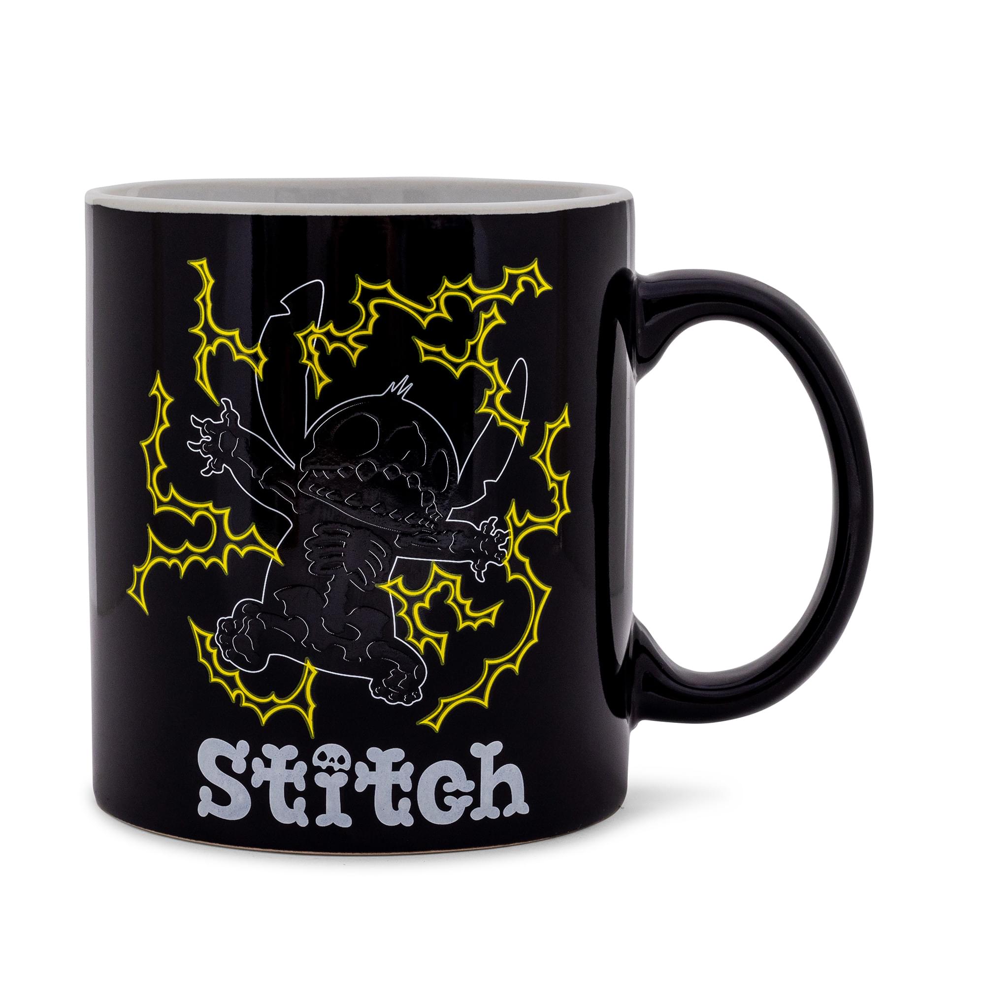 Disney Stitch Shock GITD 20oz Ceramic Mug | Free Shipping