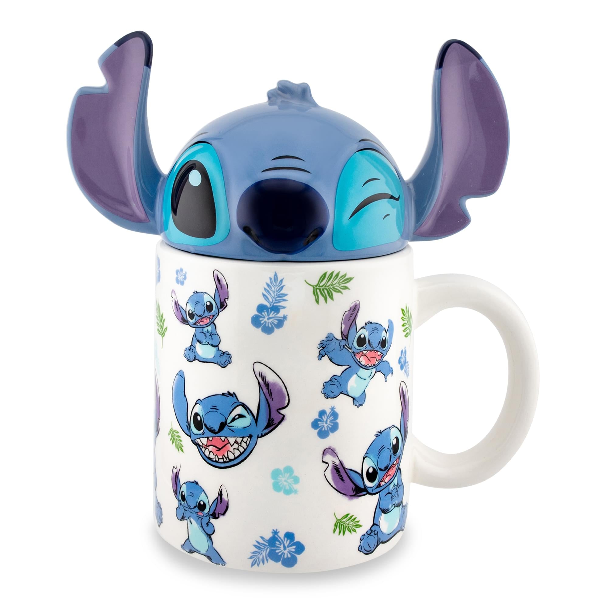 Lilo & Stitch 18oz Mug with Sculpted Topper | Free Shipping