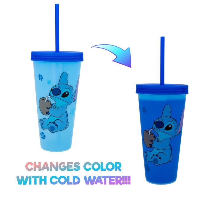 Lilo & Stitch Coconut 24oz Color Change Tumbler | Free Shipping