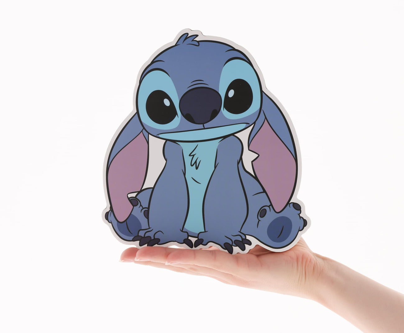 Lilo & Stitch Cute Pose Die Cut Wood Wall Art | Free Shipping