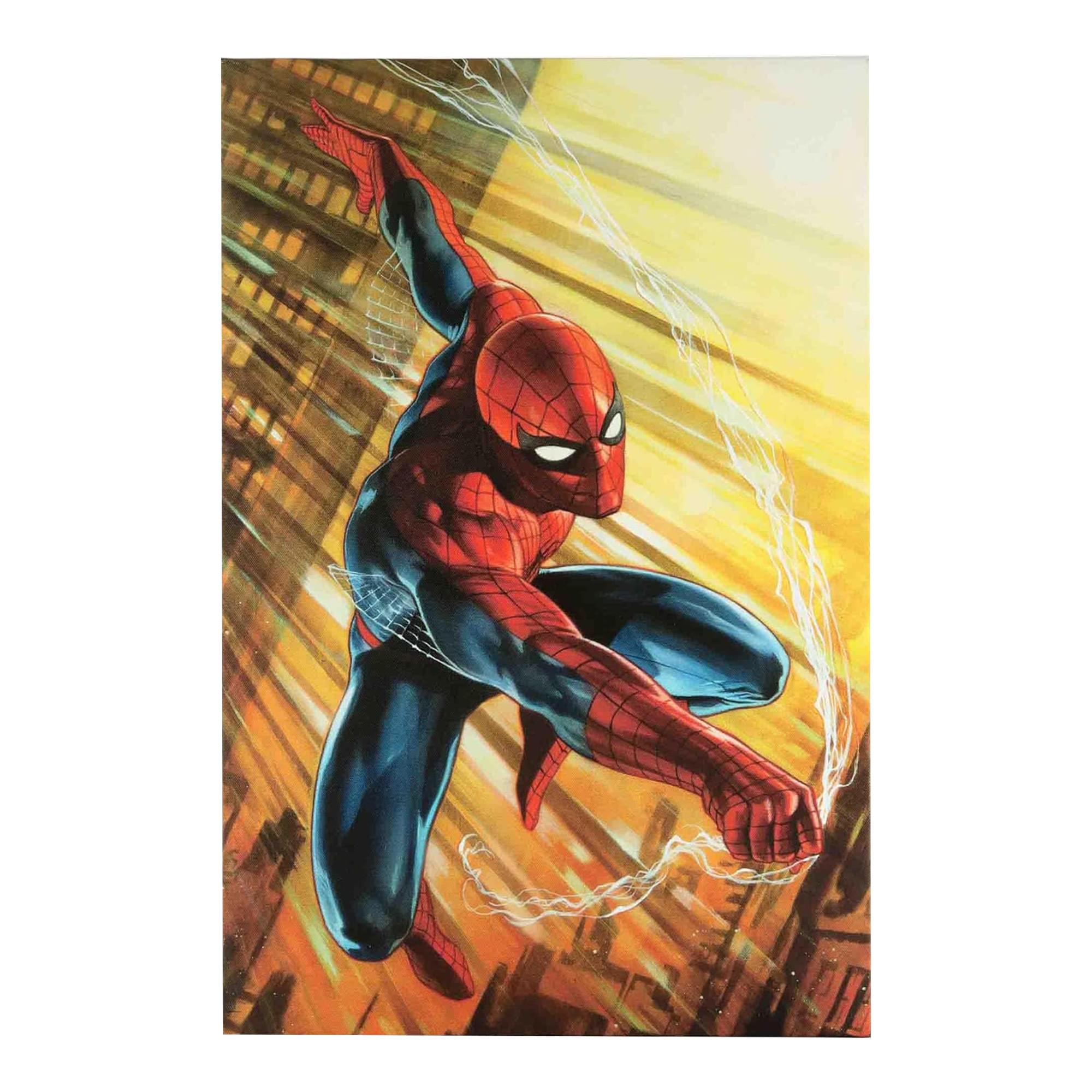 Spider-Man Web Swing 13 x 19 Inch MDF Wall Art | Free Shipping