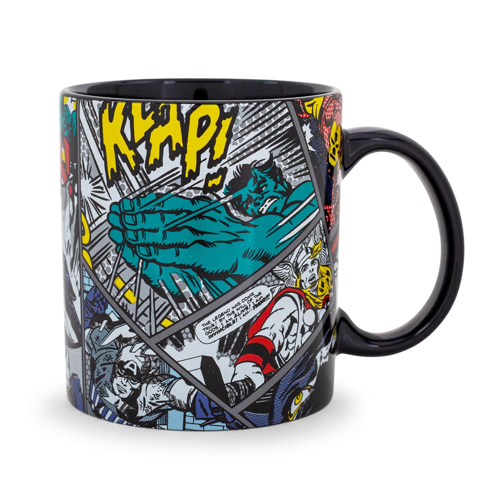 Marvel Comic Power Pop 20oz Ceramic Mug | Free Shipping