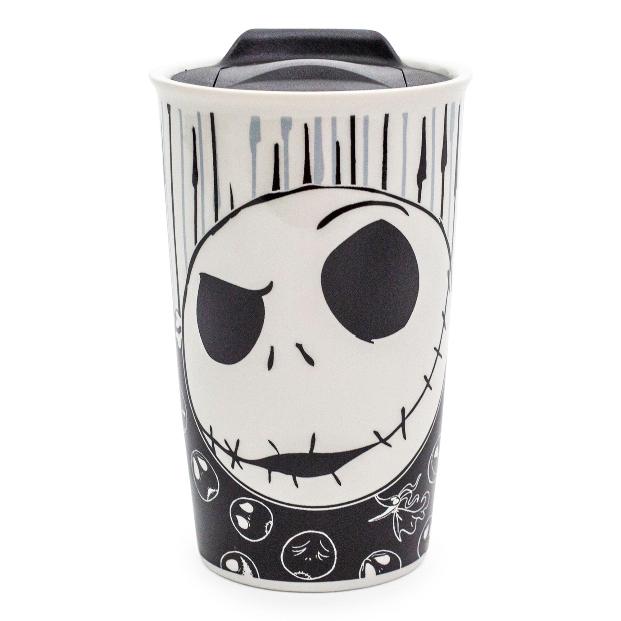 NBX Jack with Bones 10oz Ceramic Travel Mug | Free Shipping