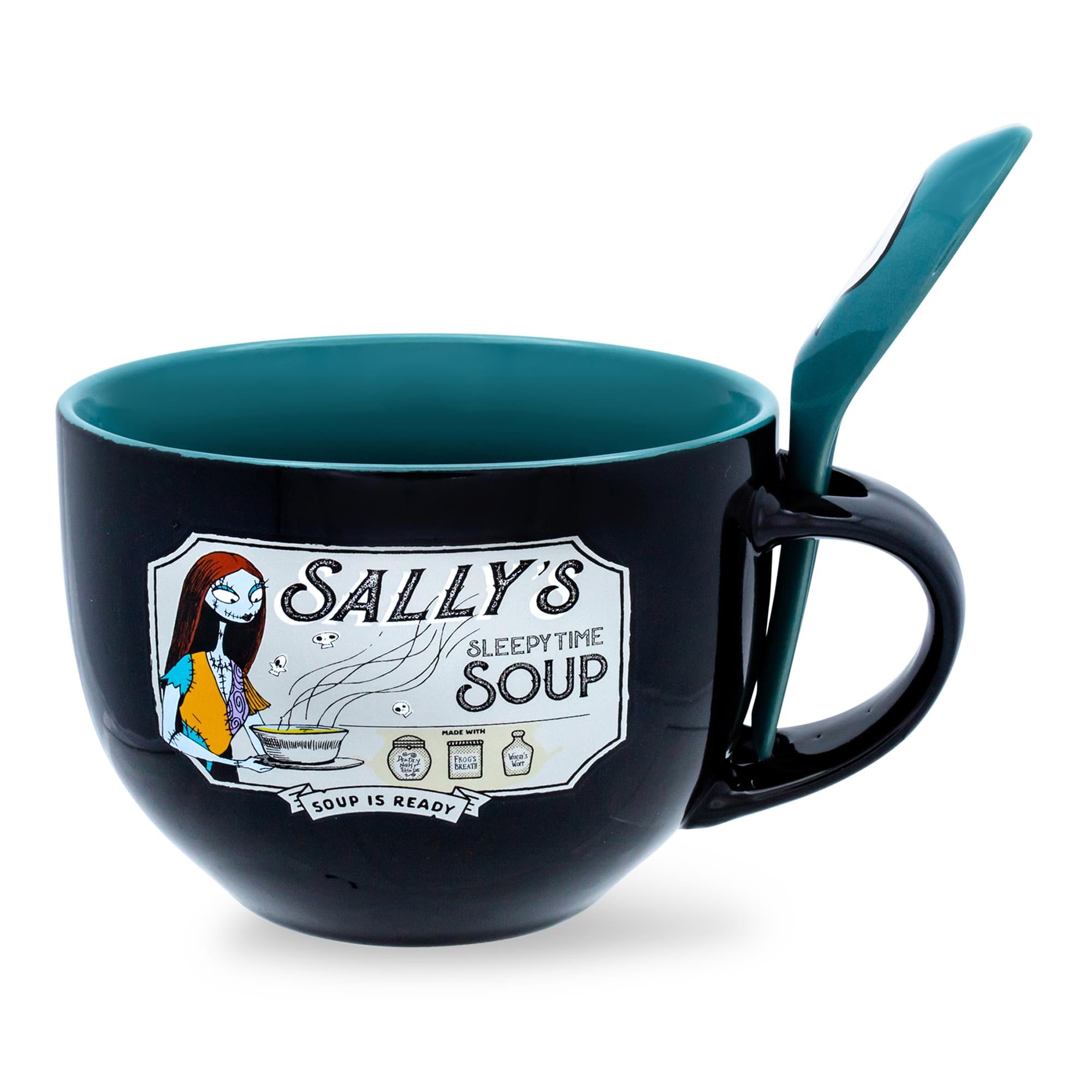 NBX Sally Sleepy Time Soup 24oz Soup Mug w/ Spoon | Free Shipping