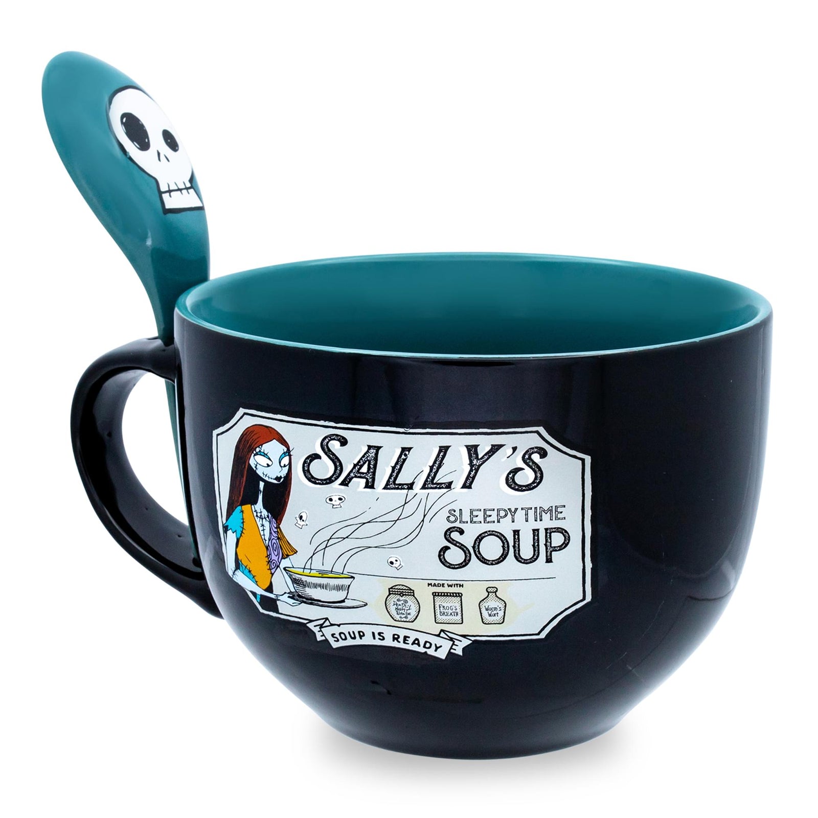 NBX Sally Sleepy Time Soup 24oz Soup Mug w/ Spoon | Free Shipping