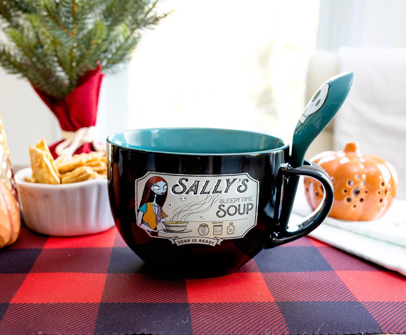 NBX Sally Sleepy Time Soup 24oz Soup Mug w/ Spoon | Free Shipping