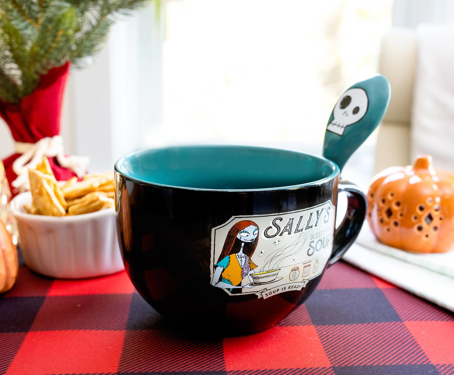 NBX Sally Sleepy Time Soup 24oz Soup Mug w/ Spoon | Free Shipping
