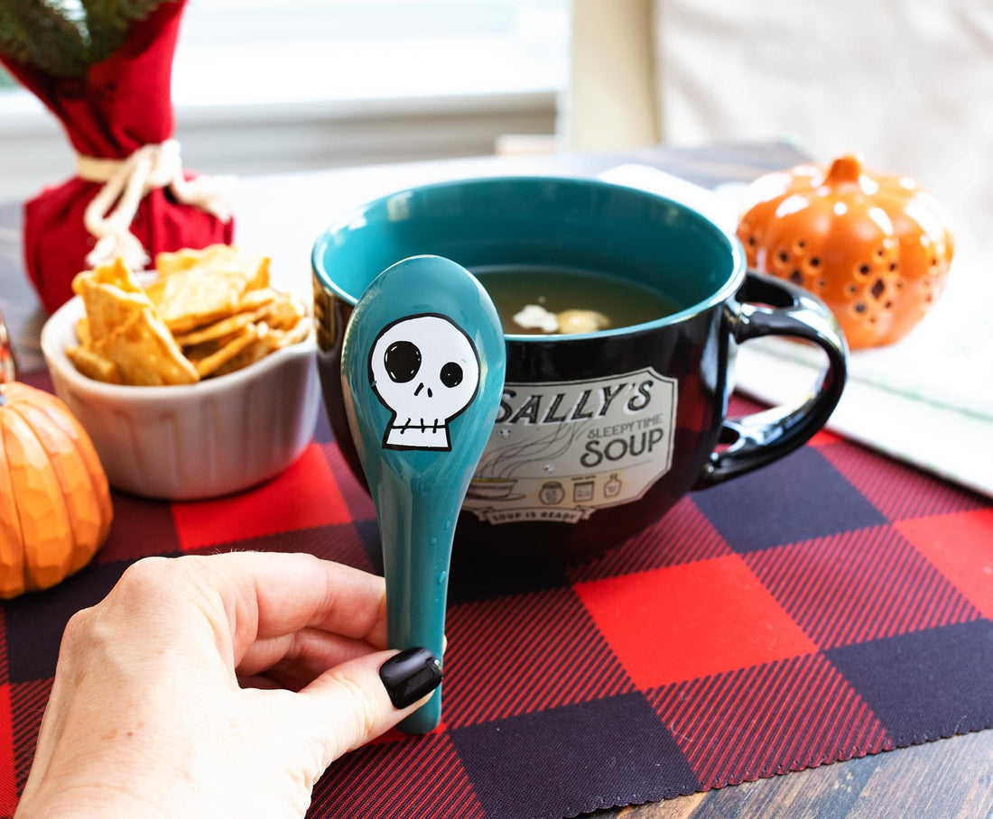 NBX Sally Sleepy Time Soup 24oz Soup Mug w/ Spoon | Free Shipping