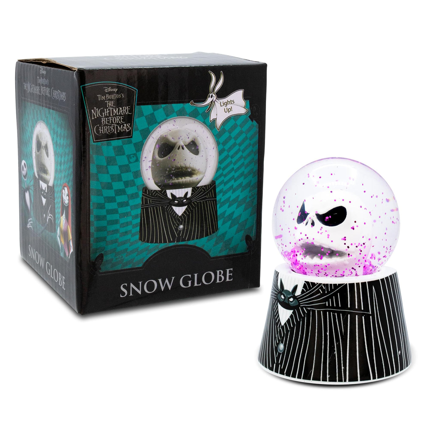 NBX Jack Skellington Light Up Mini Snow Globe | Free Shipping