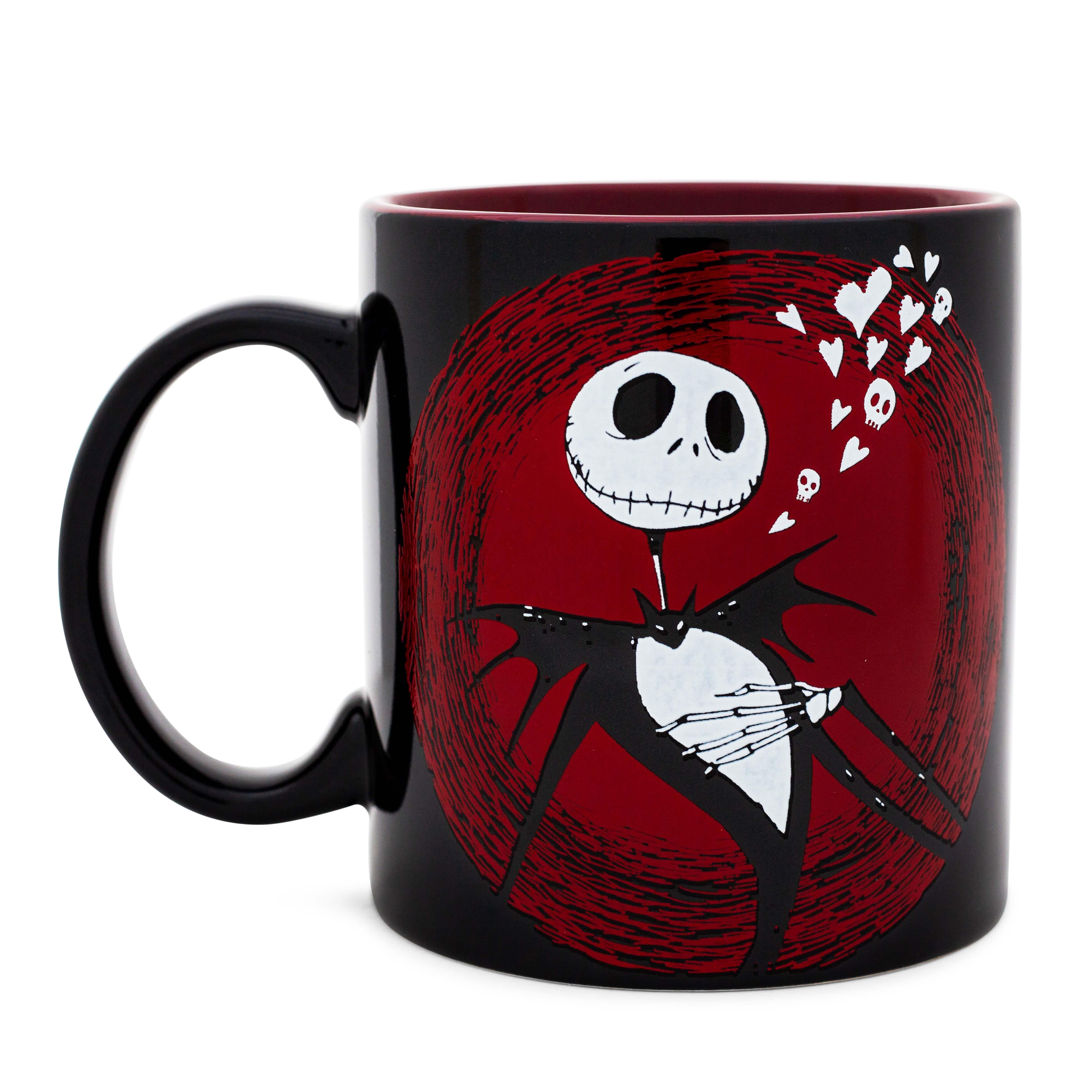NBX Jack w/ Skulls & Hearts 20oz Ceramic Mug | Free Shipping
