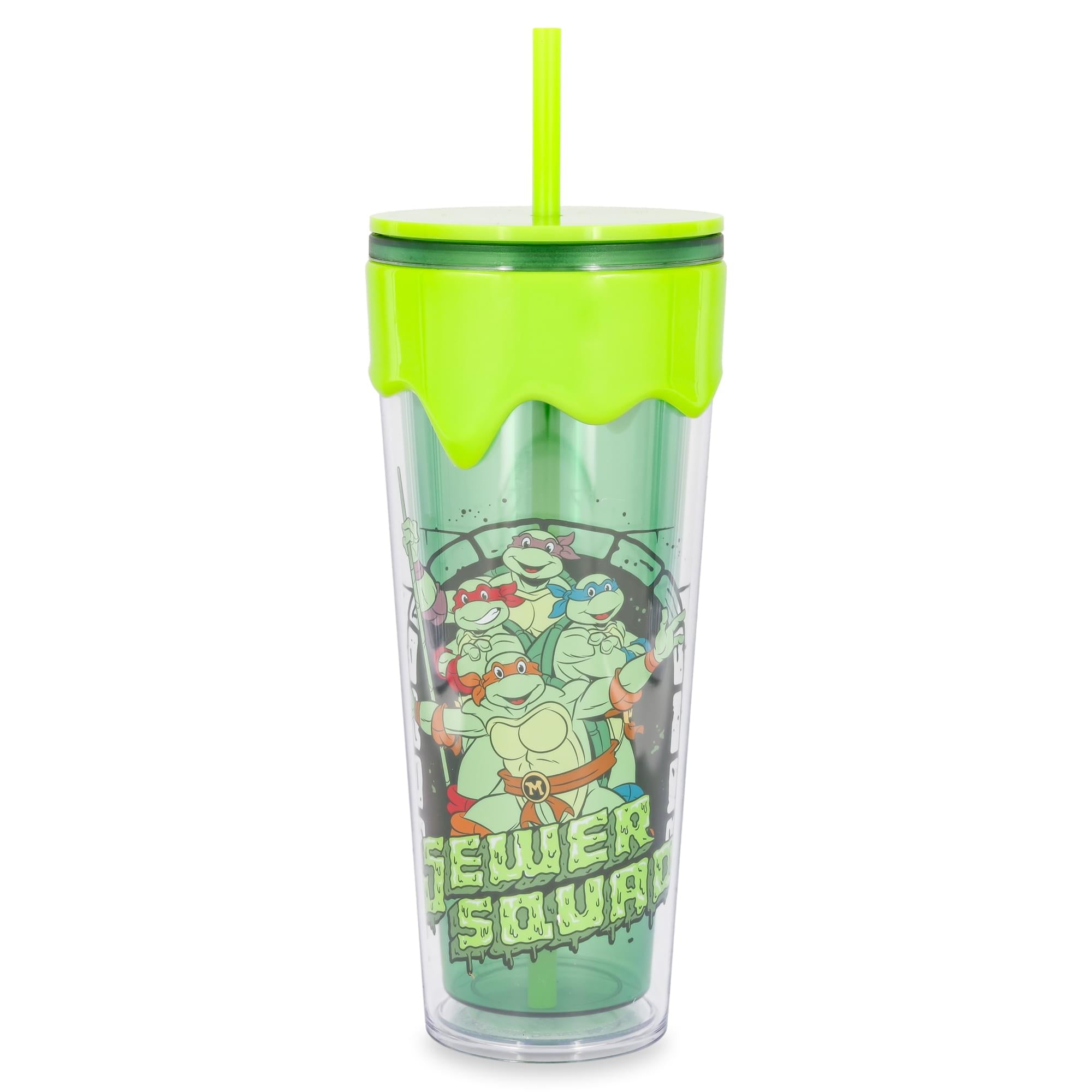 TMNT Sewer Squad 26oz Plastic Drip Carnival Cup | Free Shipping