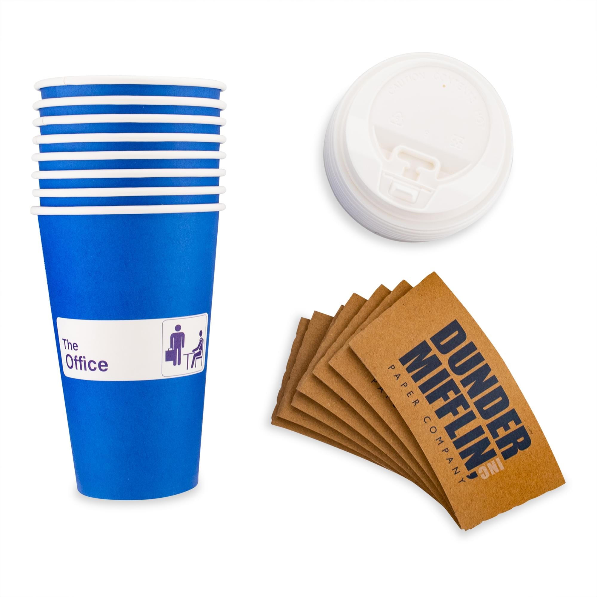 The Office Dunder Mifflin 16oz Paper Travel Cups | Free Shipping