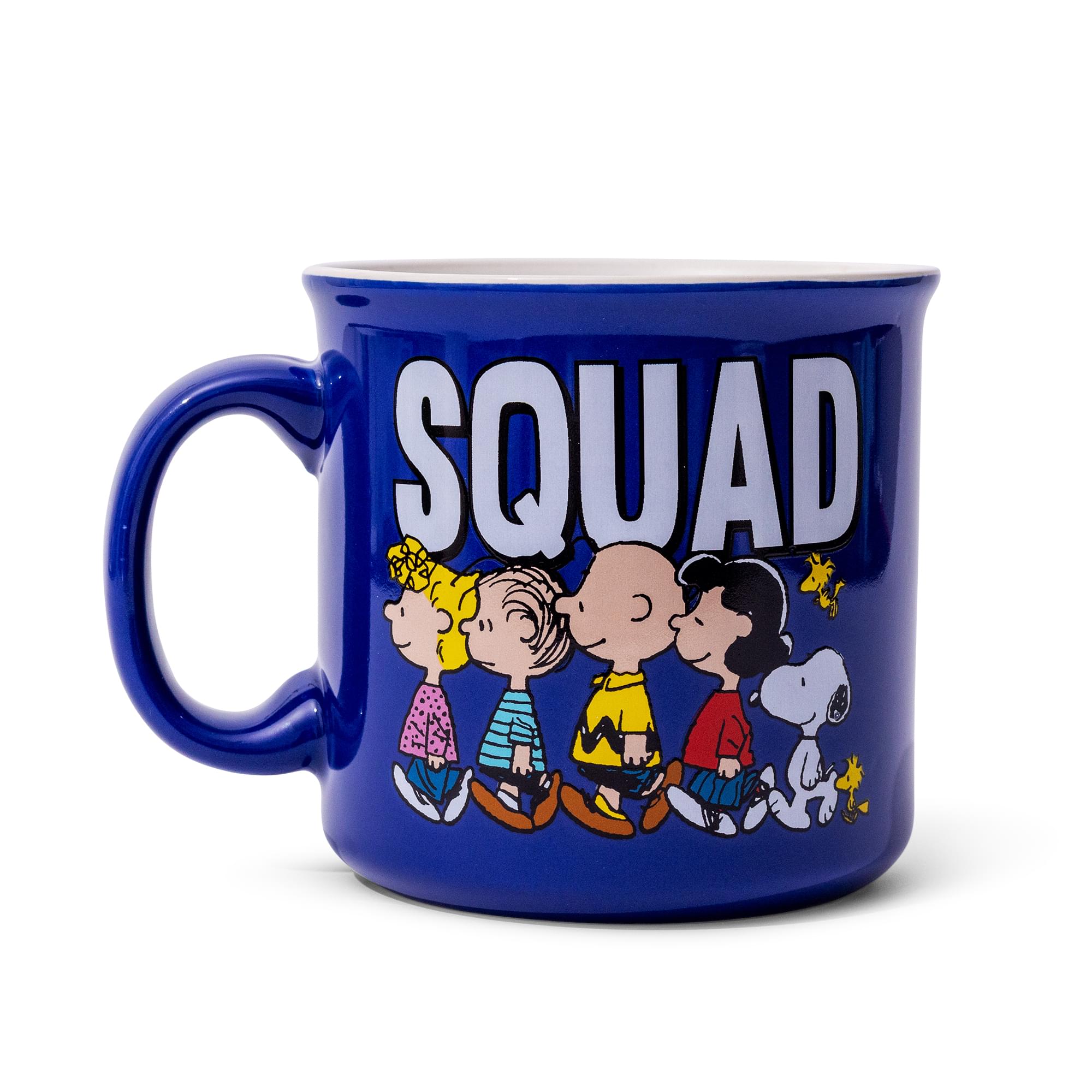 Peanuts Squad 20 Ounce Ceramic Camper Mug | Free Shipping