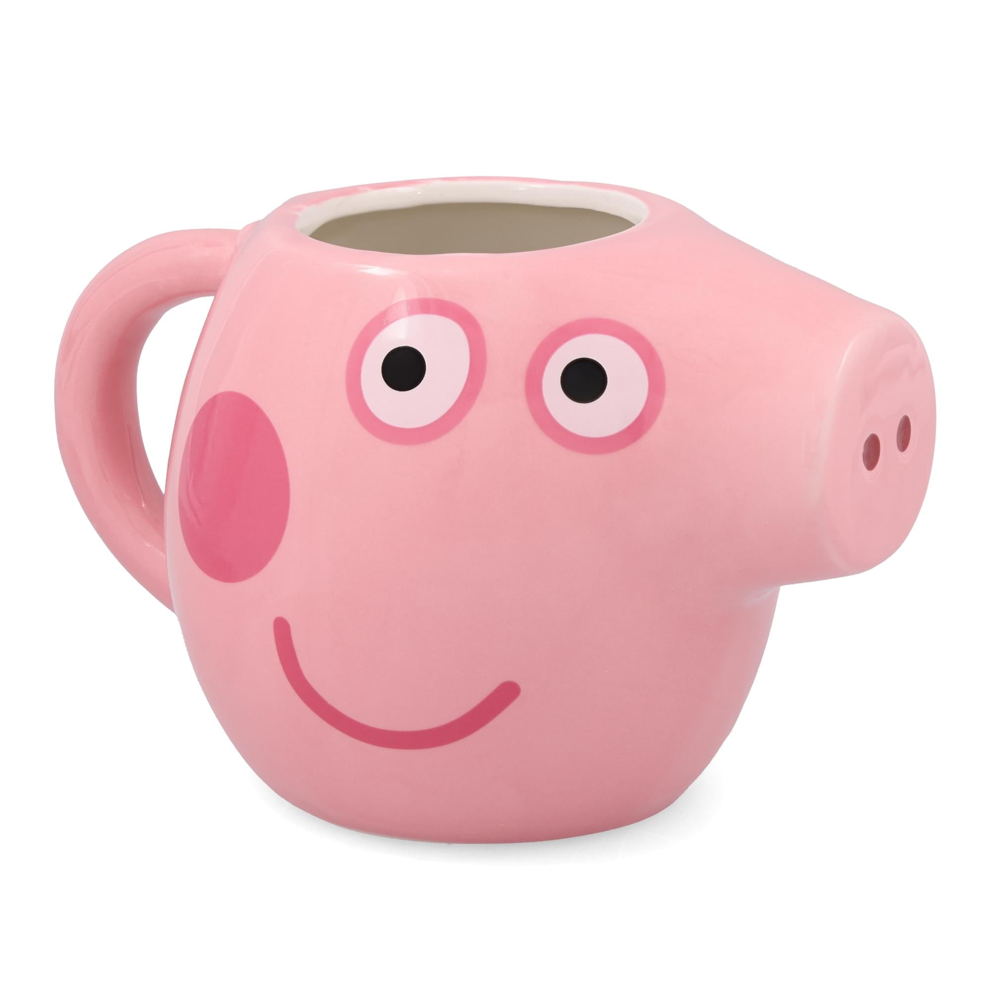 Peppa Pig 20oz Ceramic Sculpted Mug | Free Shipping