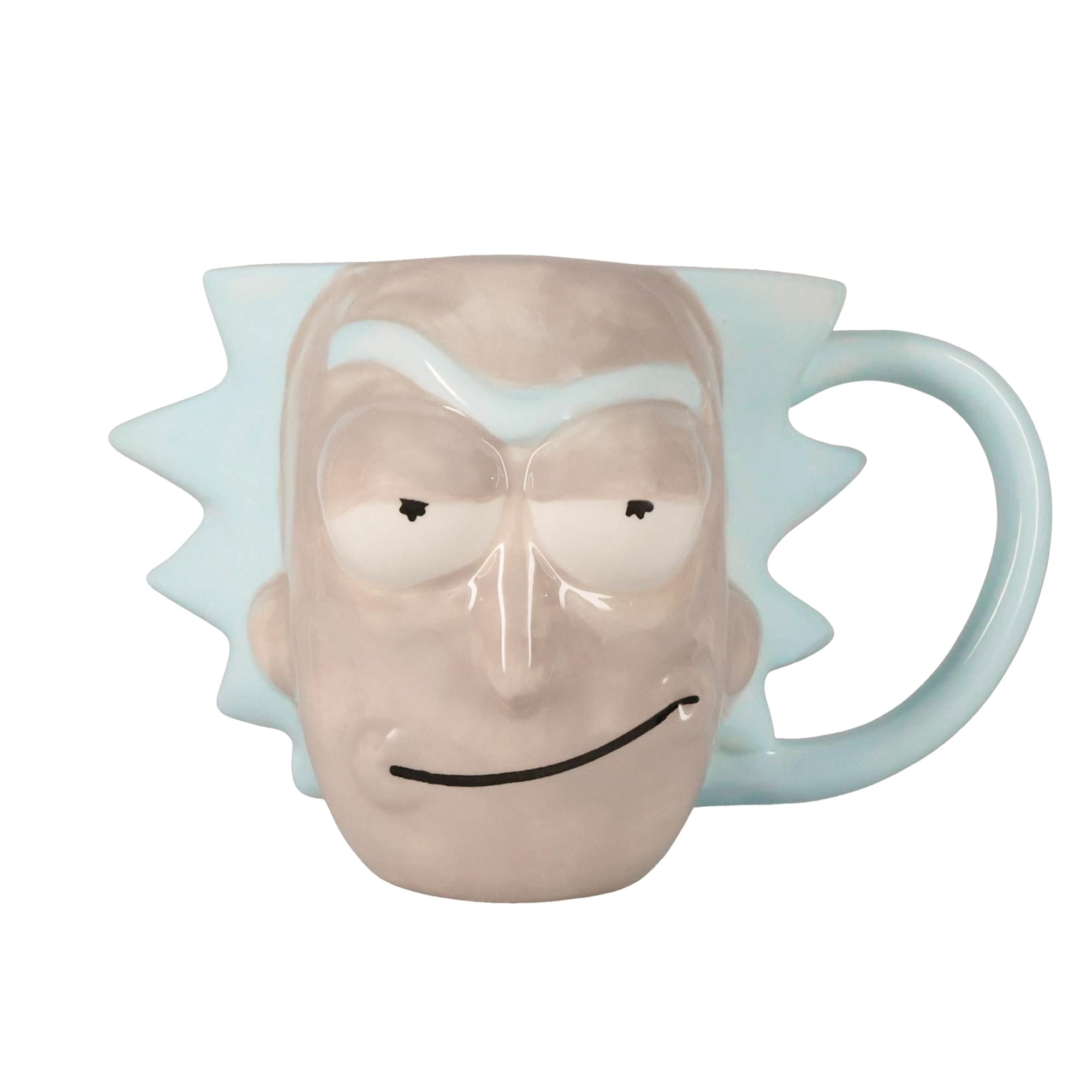 Rick and Morty Rick Face 20 Ounce 3D Sculpted Mug | Free Shipping