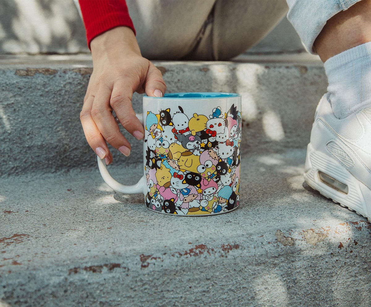 Sanrio Character Bunch 20oz Ceramic Mug | Free Shipping