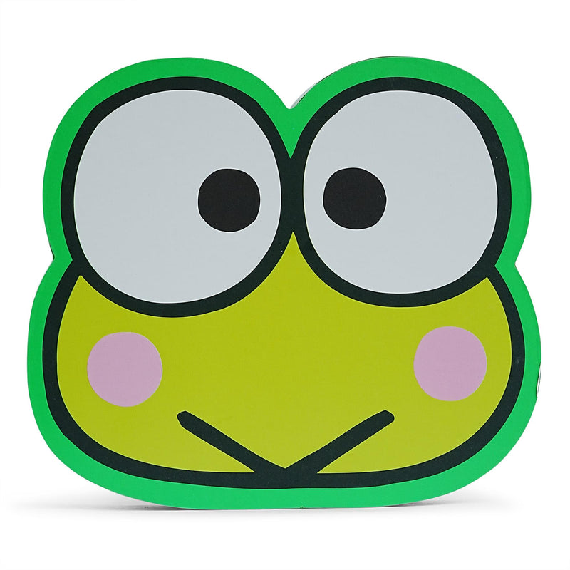 Sanrio Keroppi Face Die Cut MDF Wood Wall Art | Free Shipping