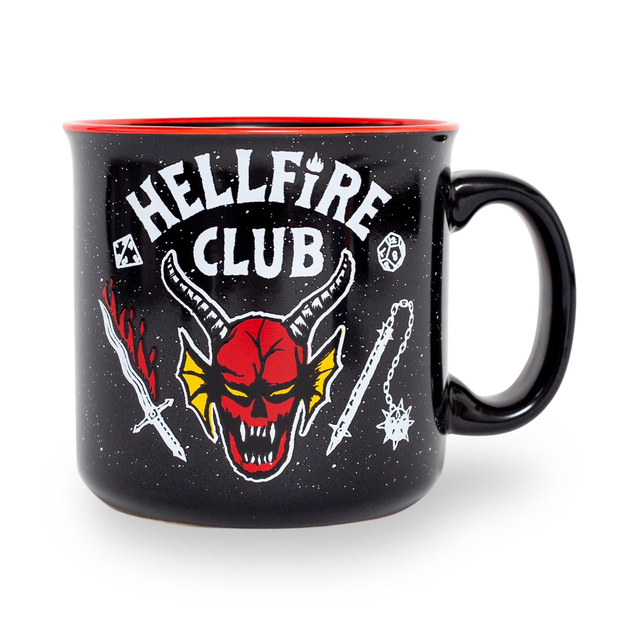 Stranger Things Hellfire Club 20oz Camper Mug | Free Shipping