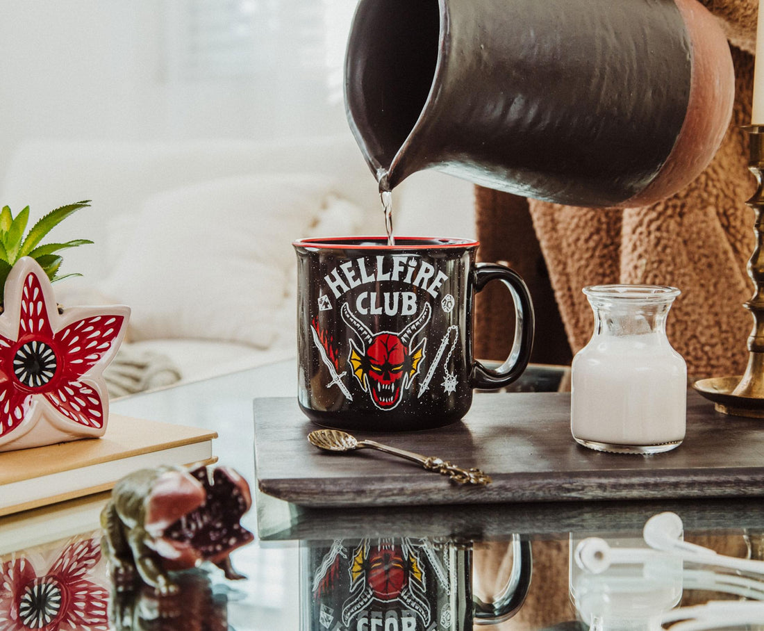 Stranger Things Hellfire Club 20oz Camper Mug | Free Shipping