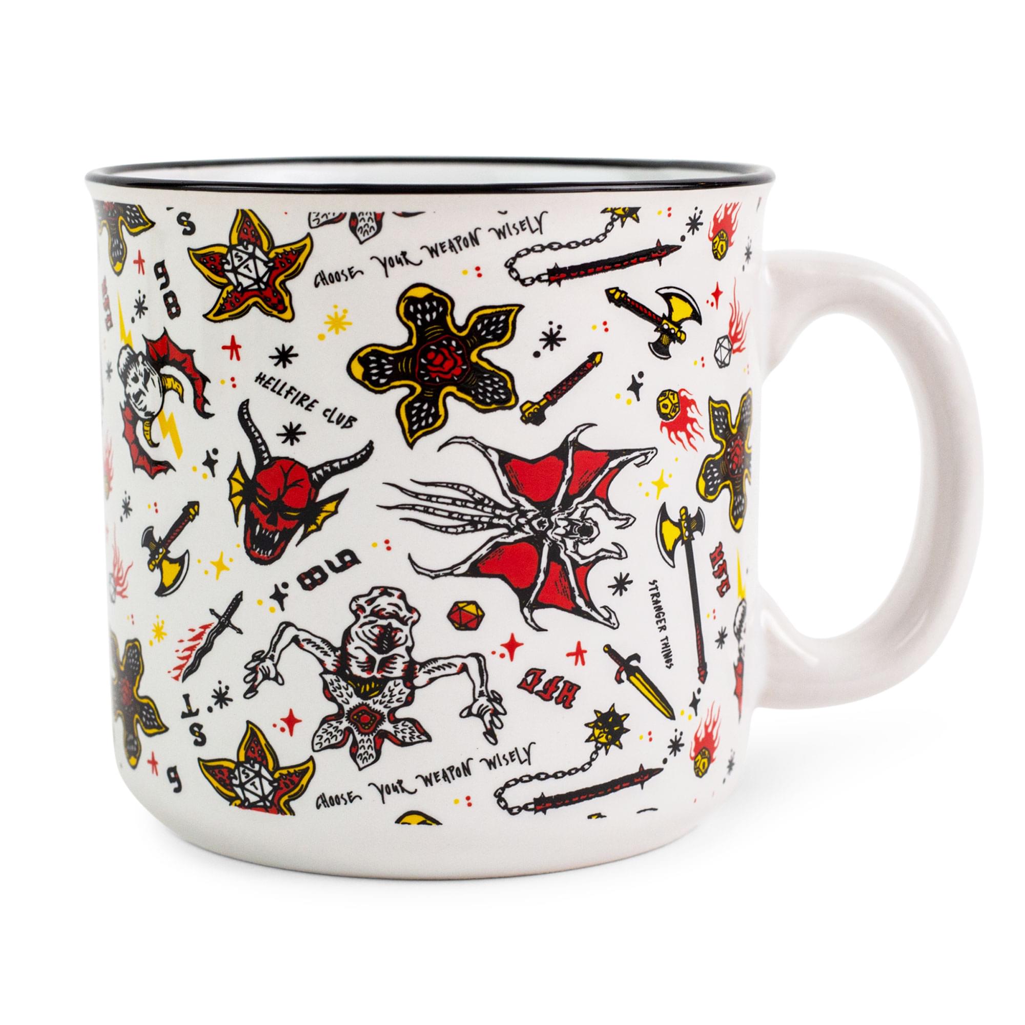 Stranger Things Hellfire Club 20oz Camper Mug | Free Shipping