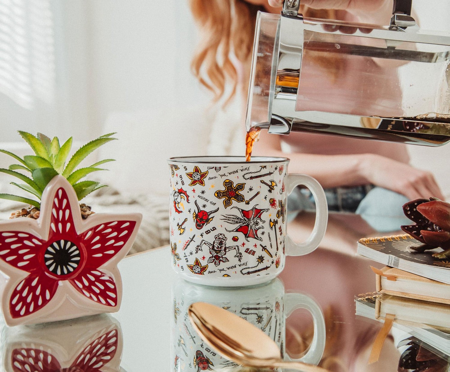 Stranger Things Hellfire Club 20oz Camper Mug | Free Shipping