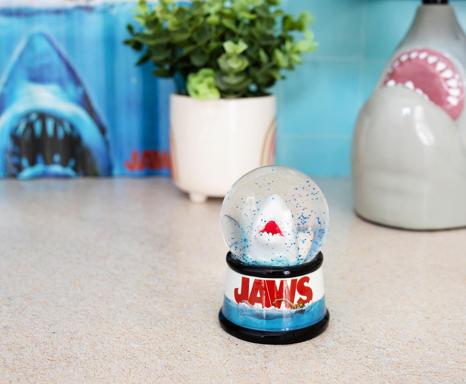 JAWS Light-Up Mini Snow Globe | Free Shipping
