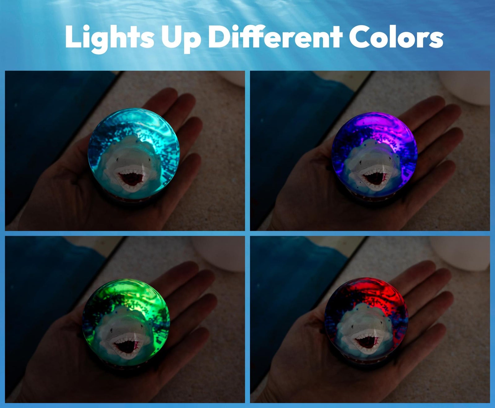 JAWS Light-Up Mini Snow Globe | Free Shipping