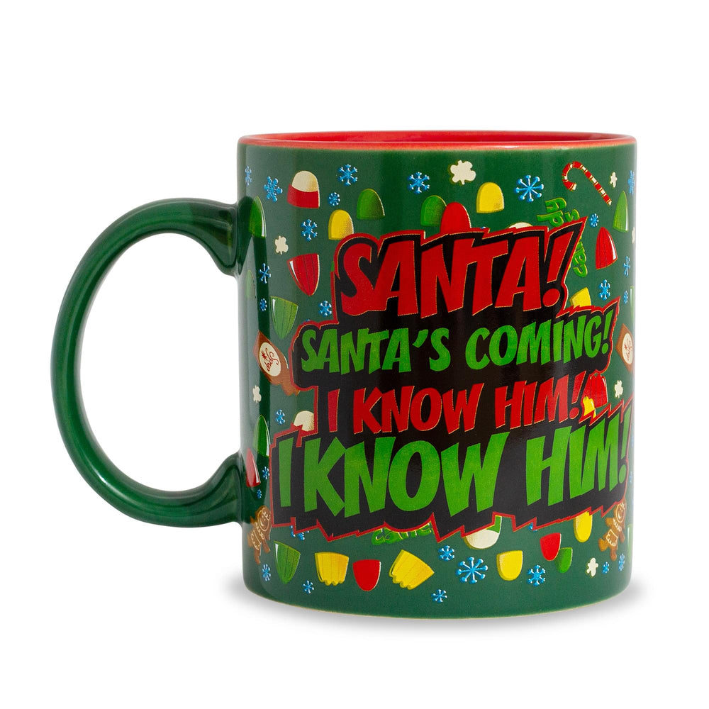 Elf Movie OMG Santa 20oz Jumbo Ceramic Coffee Mug | Free Shipping