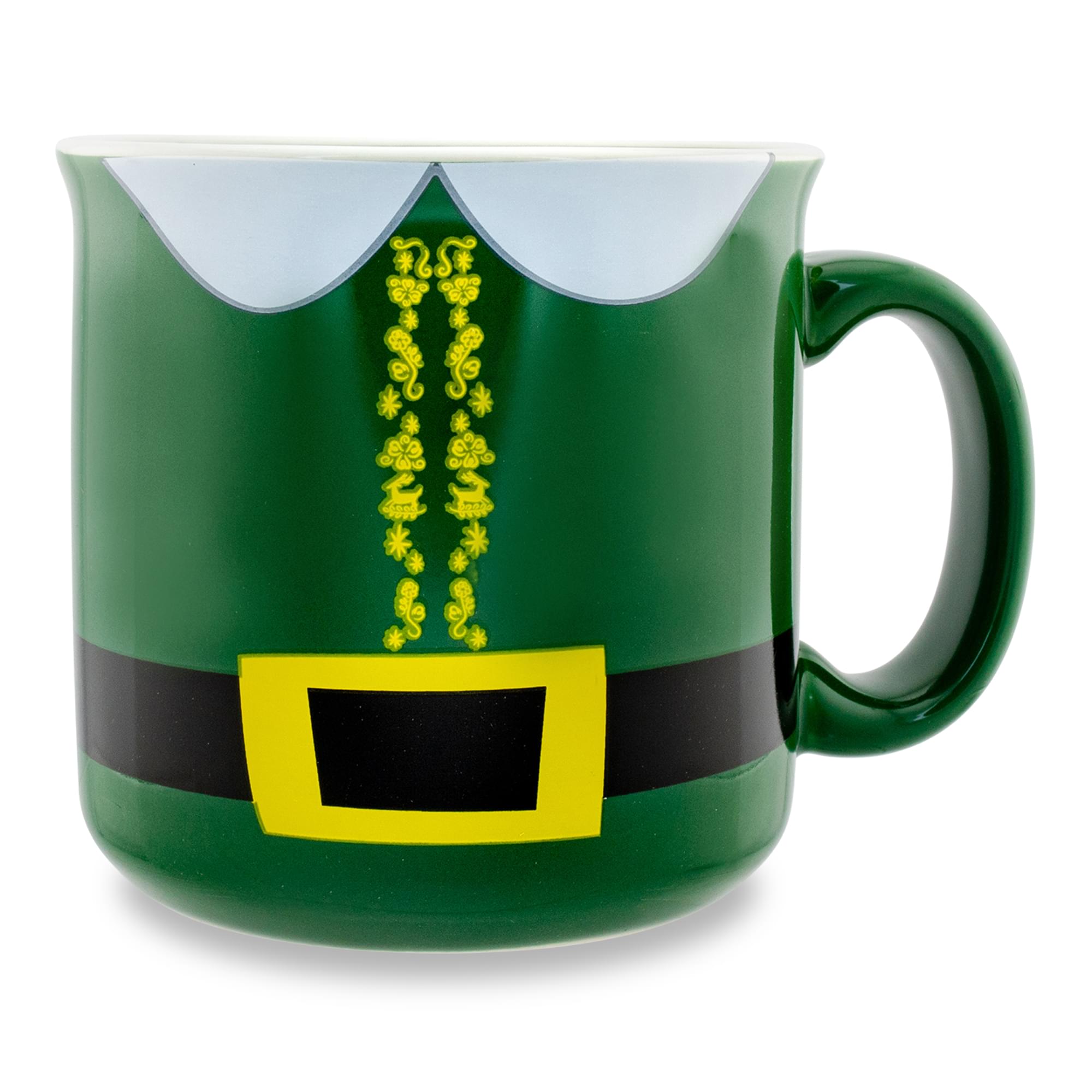 Elf Santas Coming 20oz Ceramic Camper Mug | Free Shipping