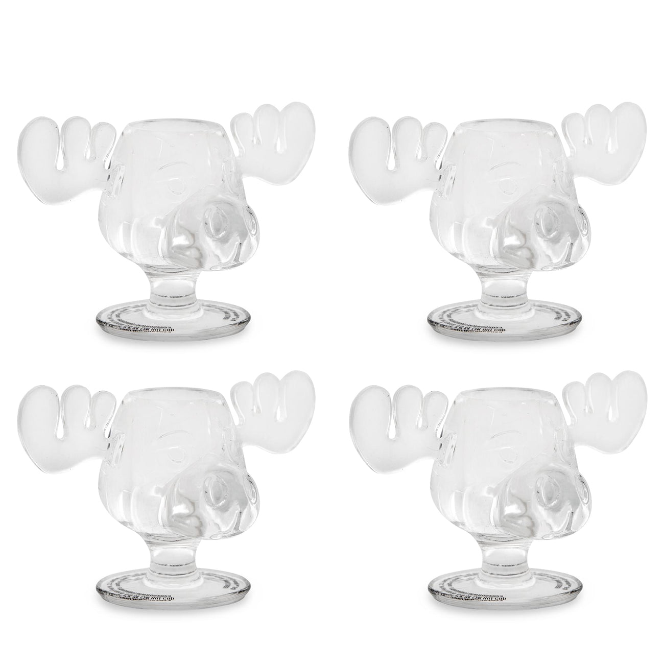 Christmas Vacation Moose Head Shot Glass Set of 4 | Free Shipping